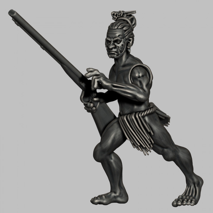 3D Printable Māori Warriors by Wargames Atlantic