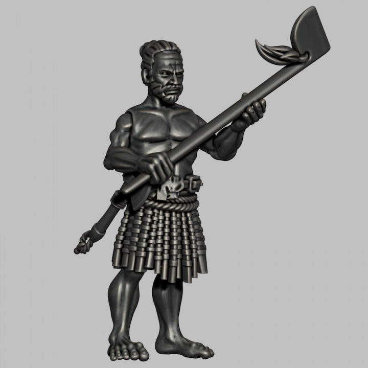 3D Printable Māori Warriors by Wargames Atlantic