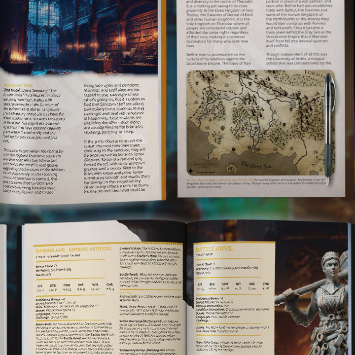 3D Printable DM Stash 5E Campaign - Arisen Depths Pt II: A Deadly ...