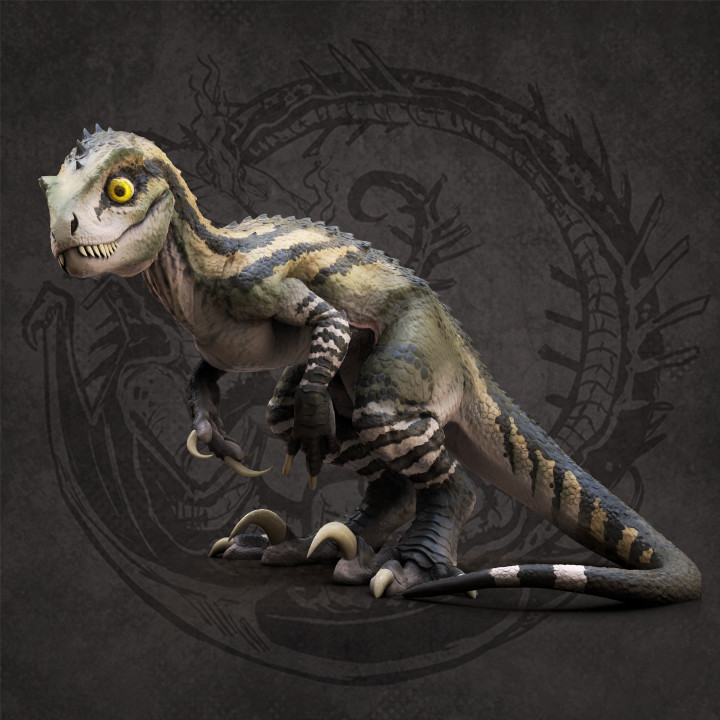 3D Printable Baby raptor by Silana cadou