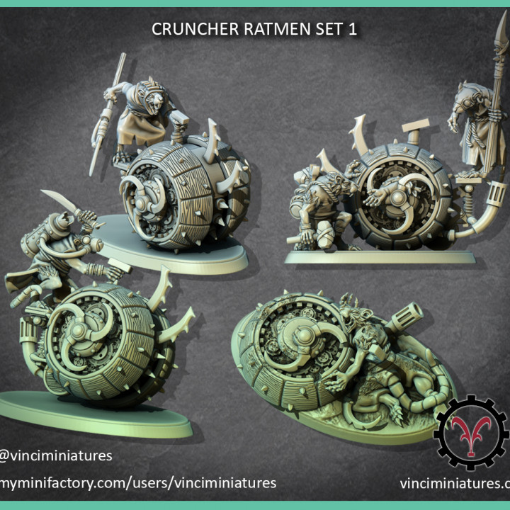 Download CRUNCHER RATMEN SET 1 von vinciminiatures