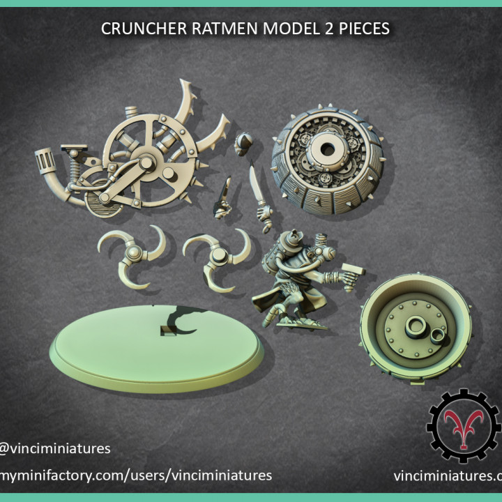 Download CRUNCHER RATMEN SET 1 von vinciminiatures