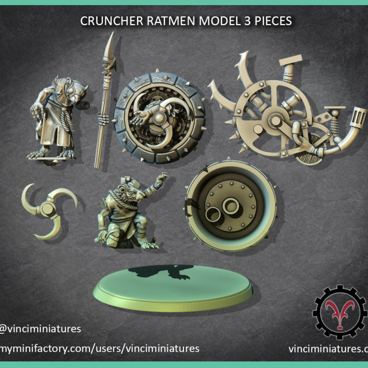 Download CRUNCHER RATMEN SET 1 von vinciminiatures