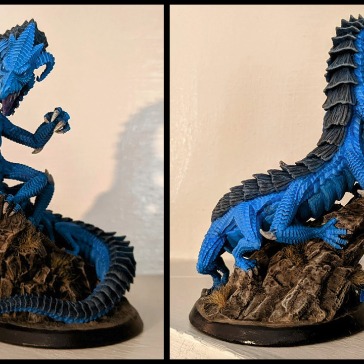 3D Print of Behir by d20cb