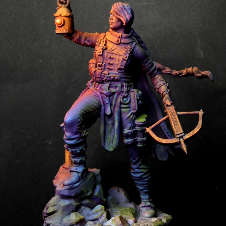3D Print of Elicia, Human Explorer by vk1