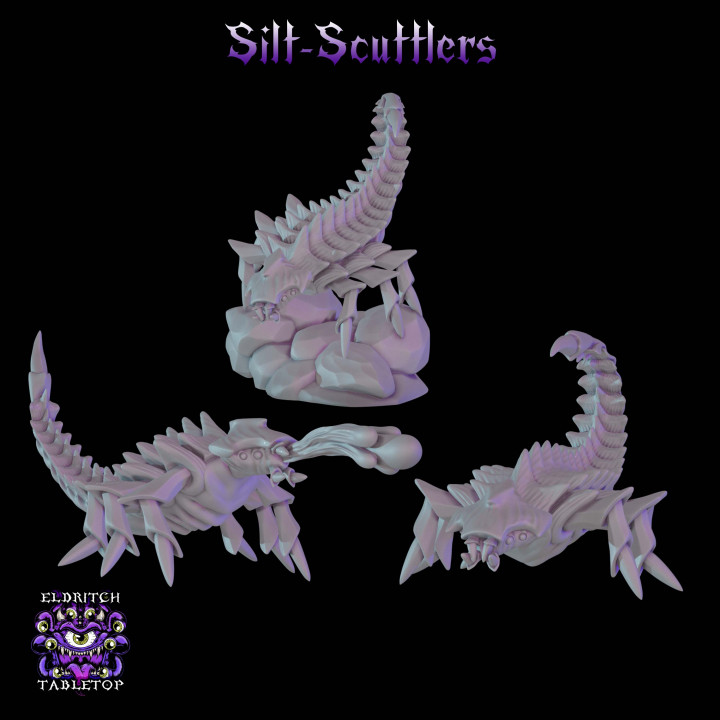 3D Printable Silt Scuttlers by Eldritch Tabletop