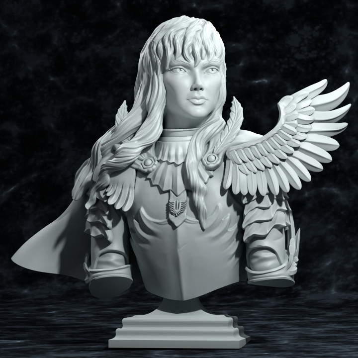 3D Printable Griffith, the White Falcon from Berserk, Fan Art by Ogareg ...