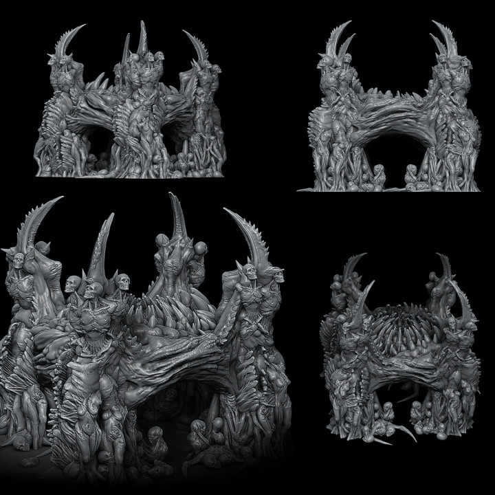 3D Printable Corpse King by RocketPigGames