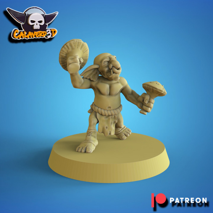 3D Printable Equipo de Mocosos - Snotling Team BloodBowl - Upgraded ...