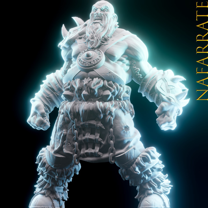 3D Printable Ice Giant by Nafarrate Designs
