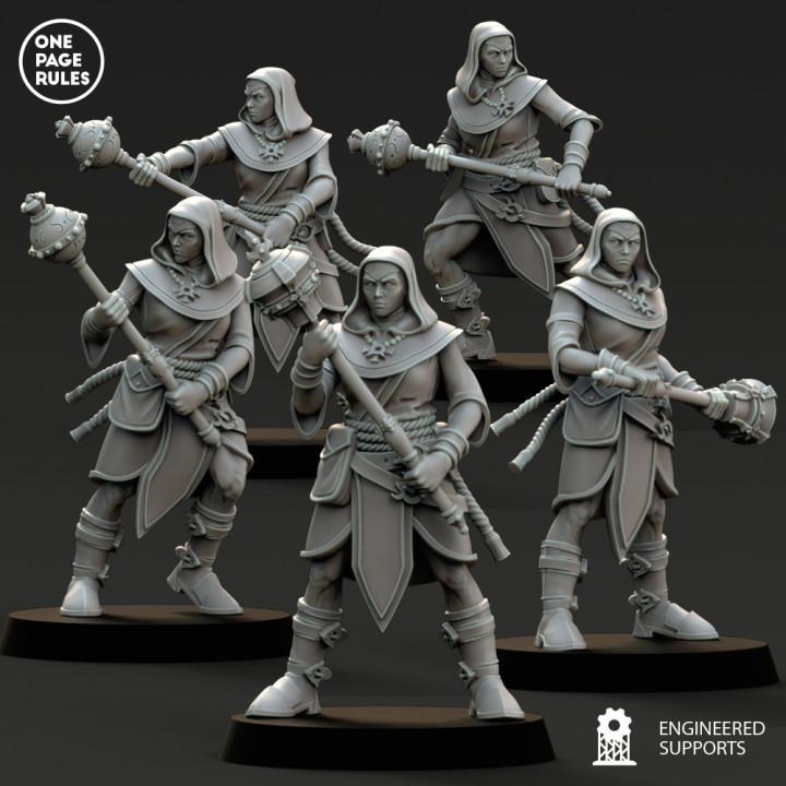 3D Printable Blessed Sisters - Release #3 by One Page Rules