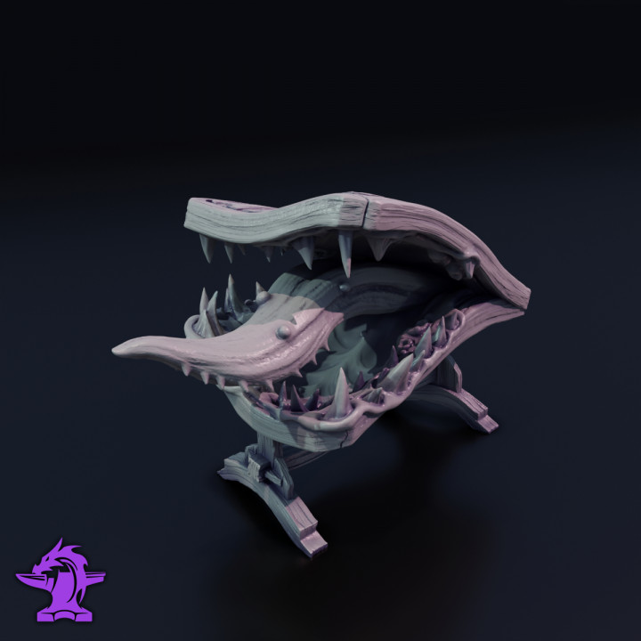 3D Printable Rustic Table Mimic by The Forge of Many Things