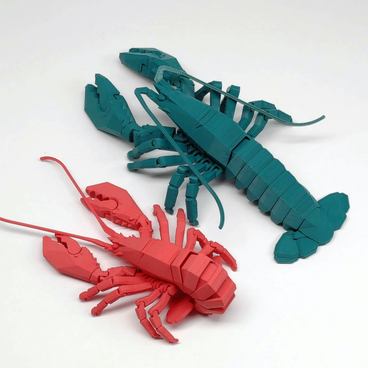 3D Printable Boston lobster by Amao Chan