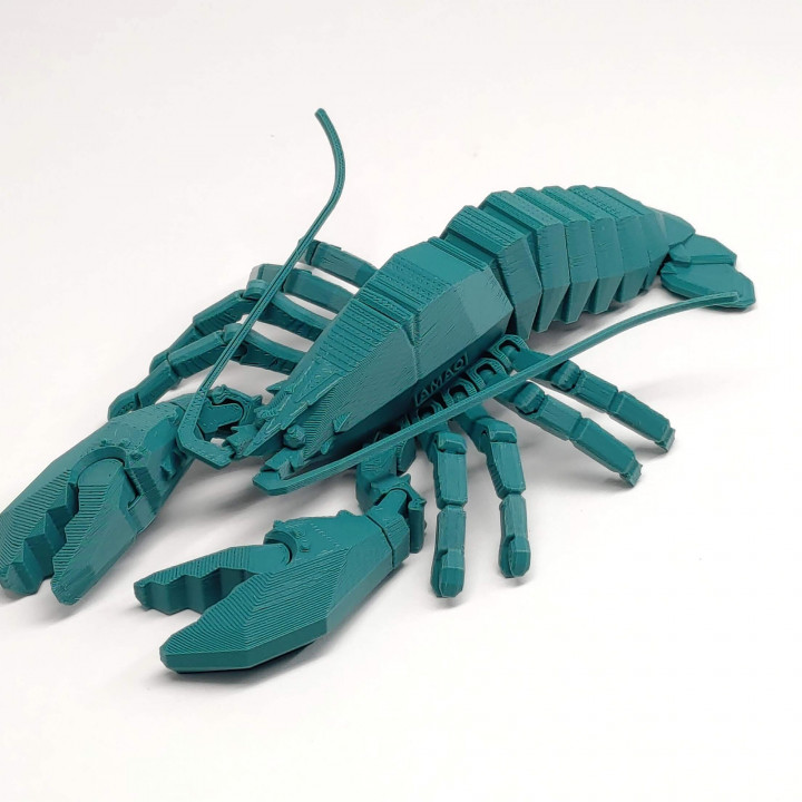 3D Printable Boston lobster by Amao Chan