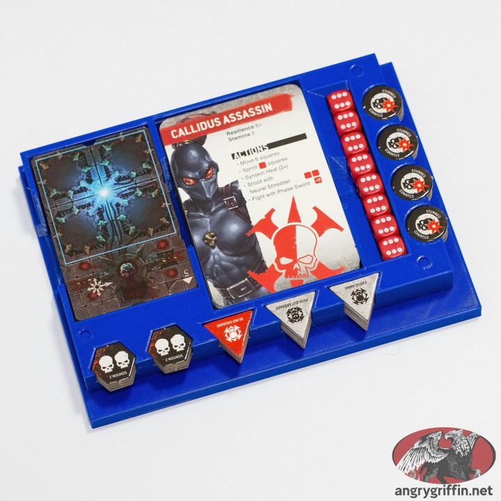 3D Printable Assassinorum - Execution Force Magnet Ready Token, Dice ...