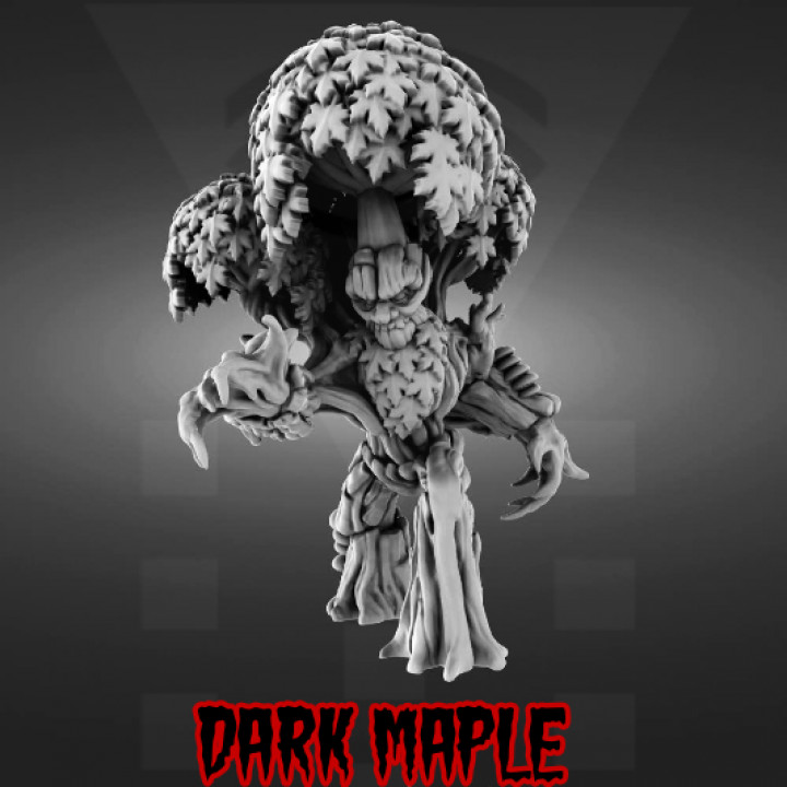 3D Printable Denizens Of The Bloodmaple Forest - Part 1 by GAME GOD TERRAIN