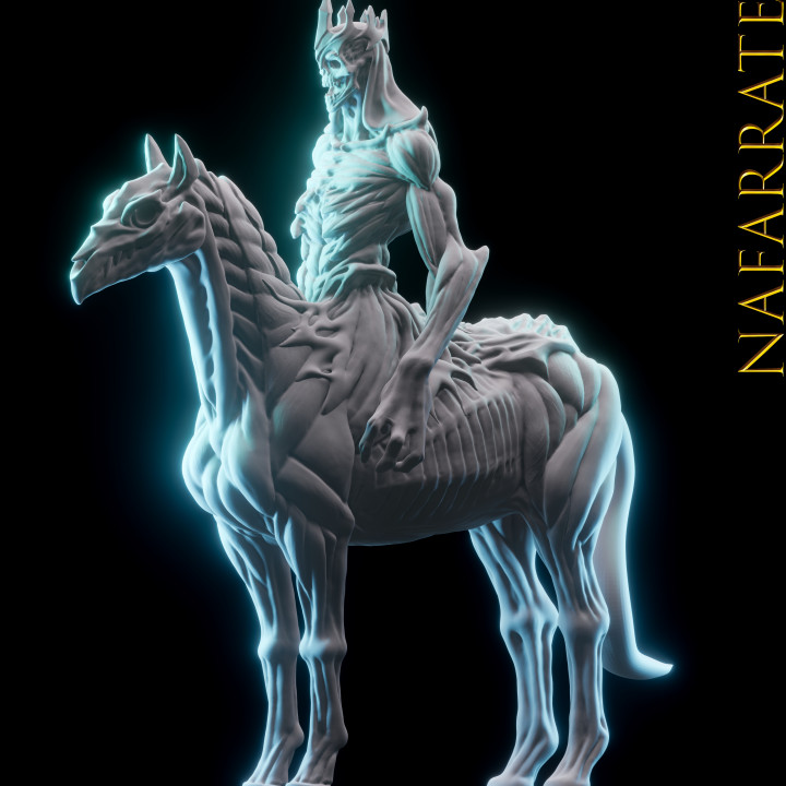 3D Printable Nuckelavee by Nafarrate Designs