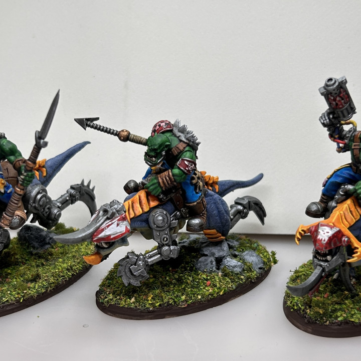 3D Print of Orkaz Beast Riders by florianzarkov