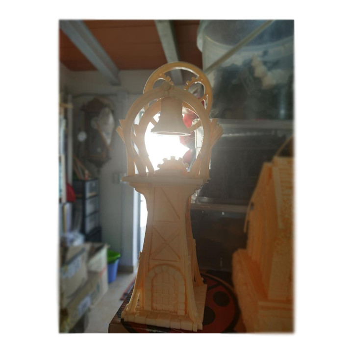 3D Printable Bell Tower - The Frost by Iain Lovecraft