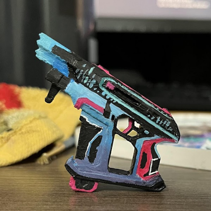 3D Printable Valorant frenzy gun by