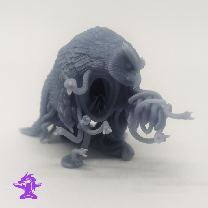 3D Printable Owlbear Rug Mimic by The Forge of Many Things