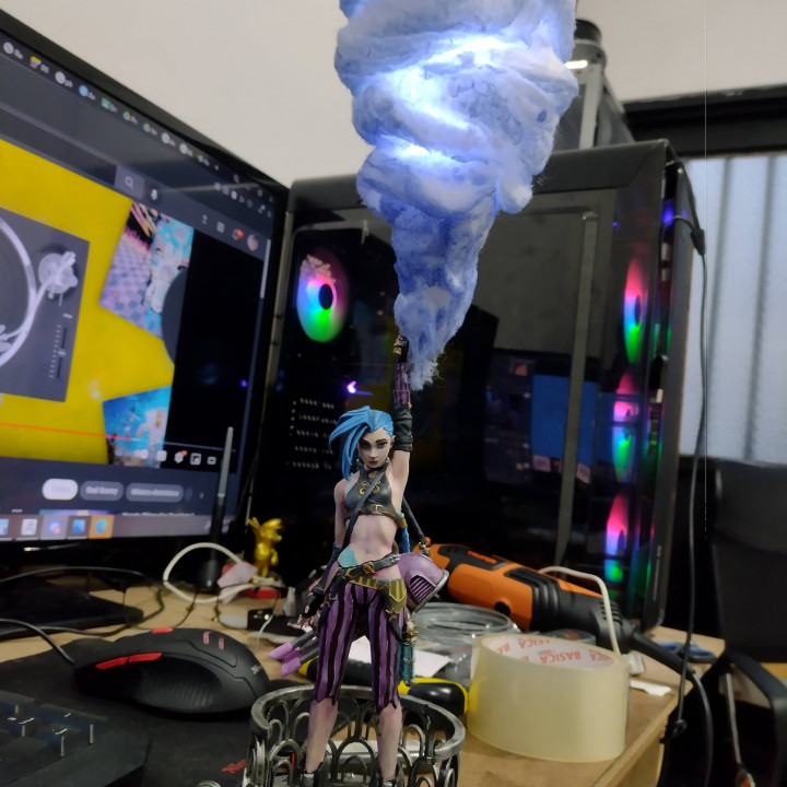 3D Printable Jinx_Arcane by Arkevz Studios