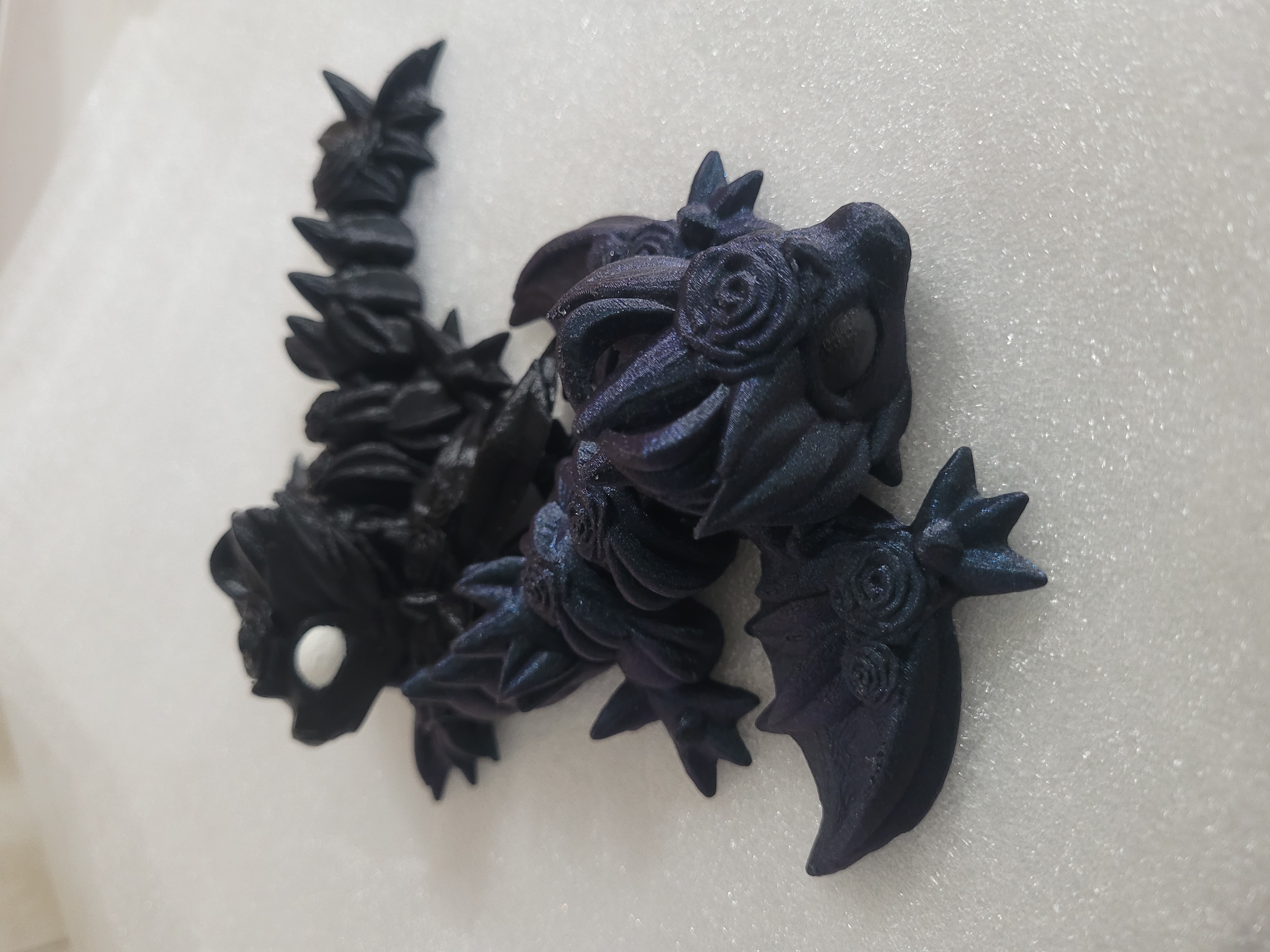 3D Printable Tiny Rose Wyvern by Cinderwing3D