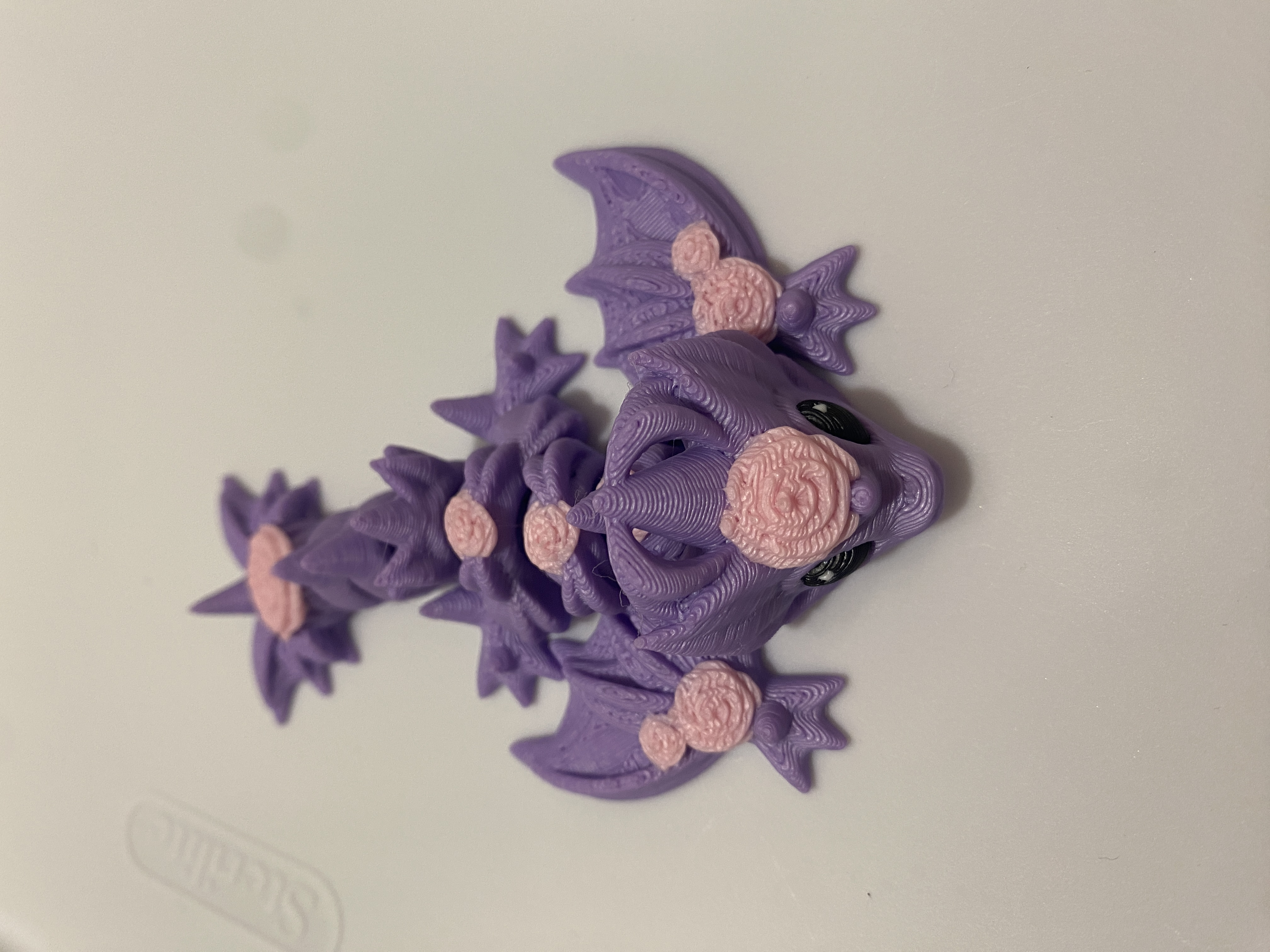 3D Printable Tiny Rose Wyvern by Cinderwing3D