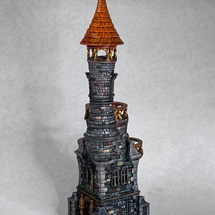 3D Printable Raven Tower - Tales Of Two Cities by Iain Lovecraft