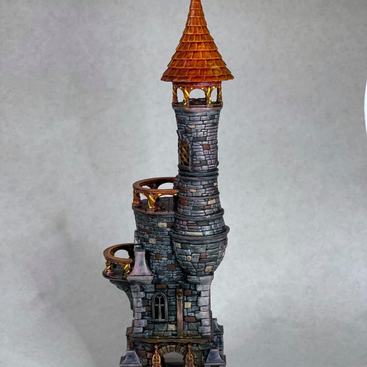 3D Printable Raven Tower - Tales Of Two Cities by Iain Lovecraft