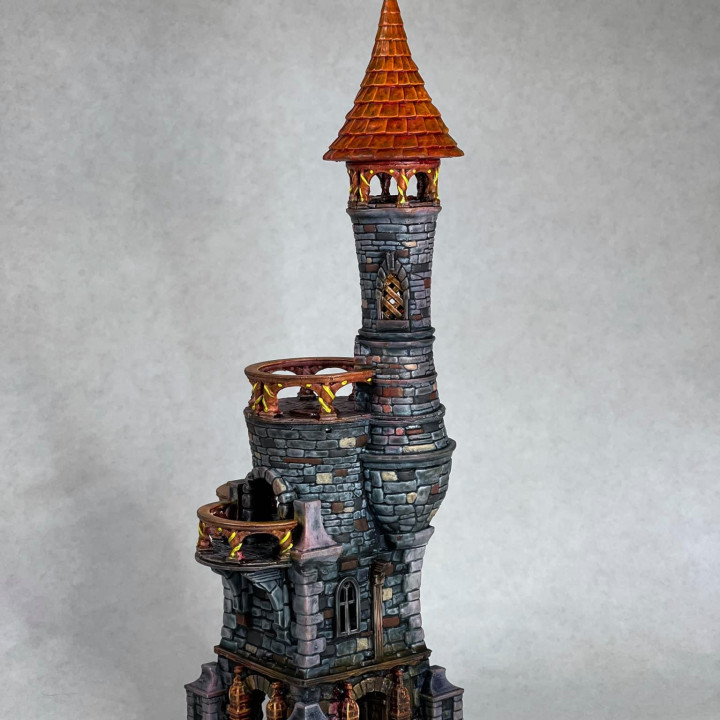 3D Printable Raven Tower - Tales Of Two Cities by Iain Lovecraft