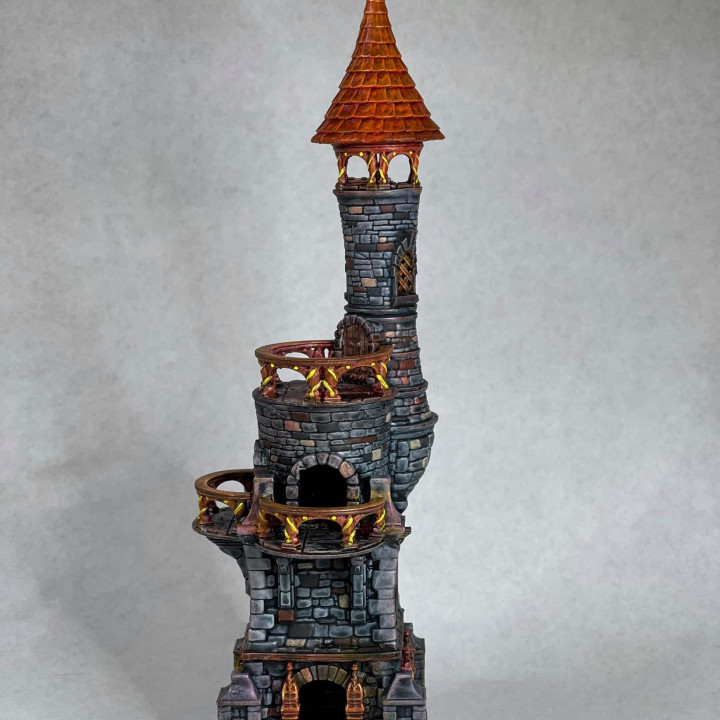 3D Printable Raven Tower - Tales Of Two Cities by Iain Lovecraft