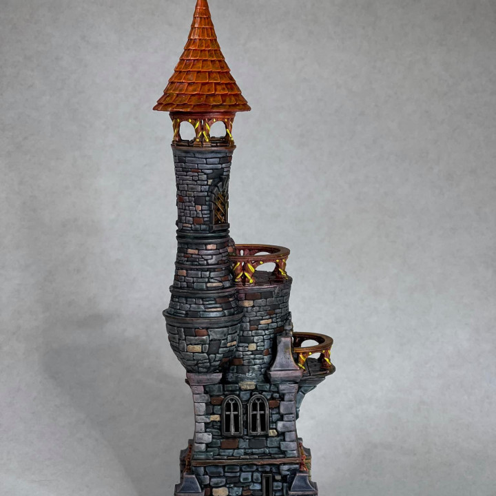 3D Printable Raven Tower - Tales Of Two Cities by Iain Lovecraft