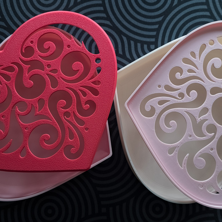 3D Printable Heart Box Redux by Emi F