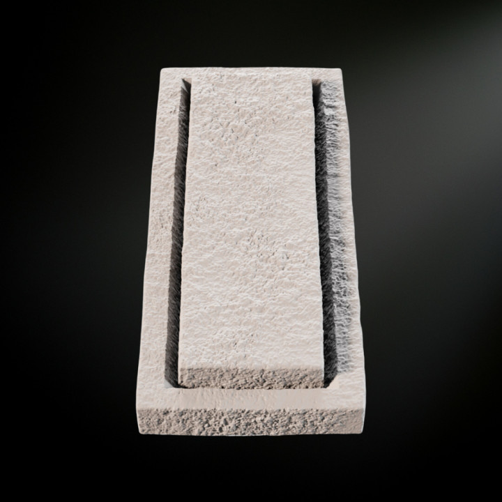 3D Printable Tombstones by WargamesCo