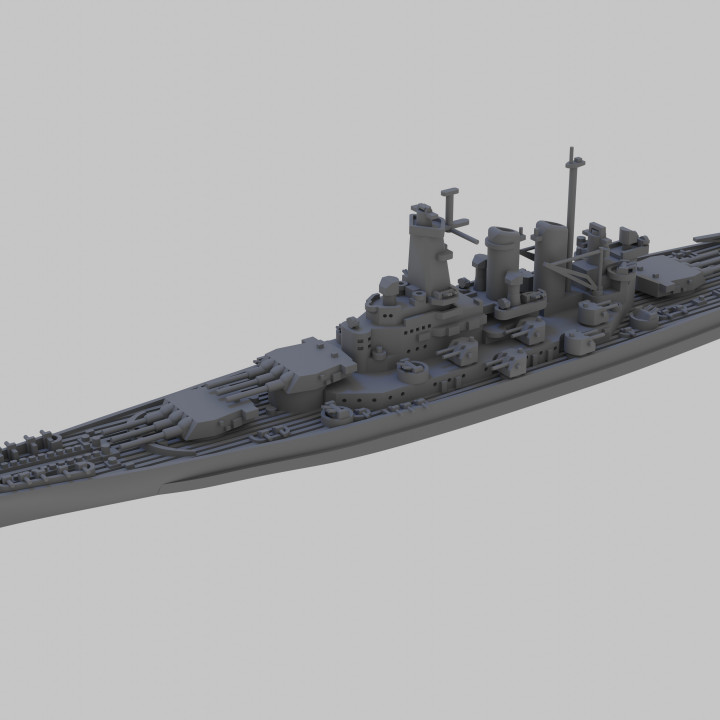 3D Printable WW2 United States Navy Fleet Pack 1 by Lee McColl