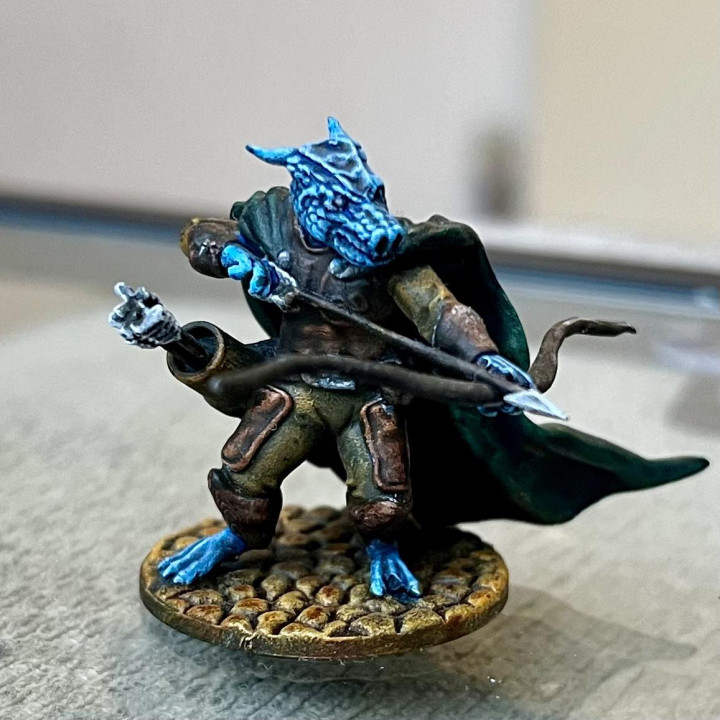 3D Printable Dragonborn Ranger by Bren Khalla