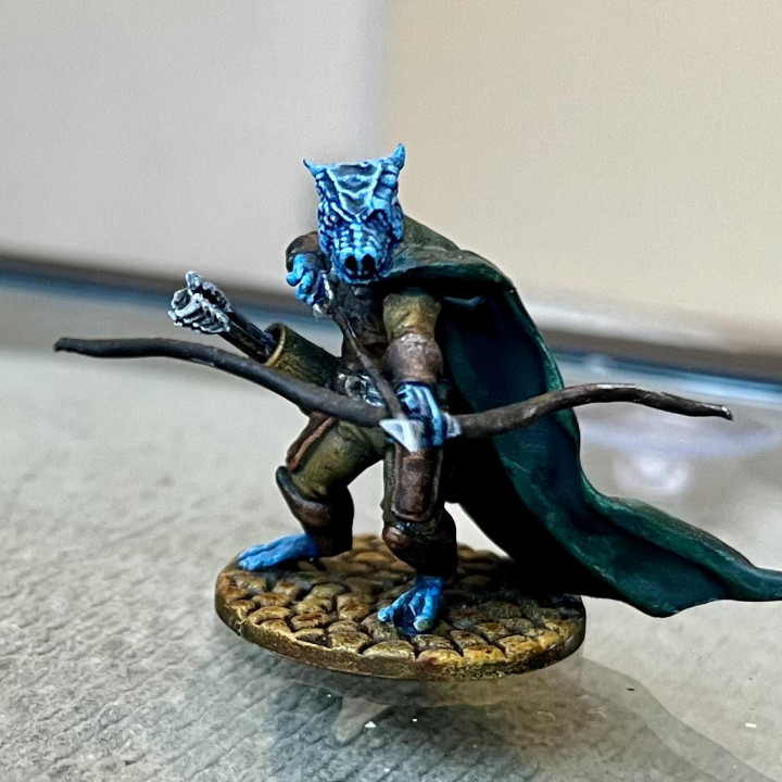 3D Printable Dragonborn Ranger by Bren Khalla