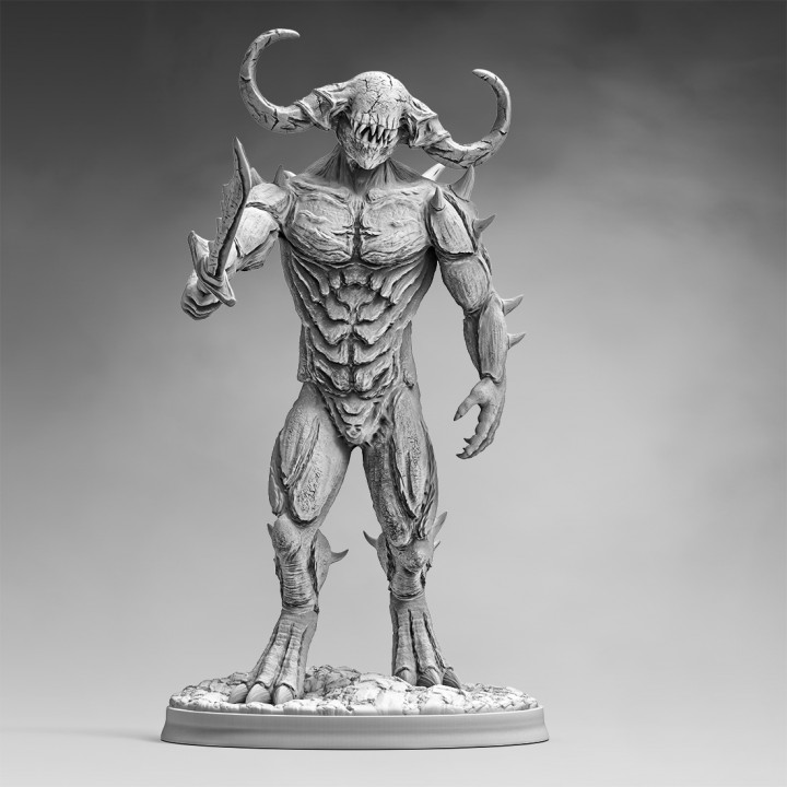 3D Printable Infernal Soldier by Evox Arts