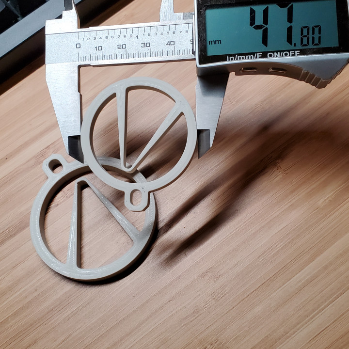 3D Printable Key Chain_000 by Clay D