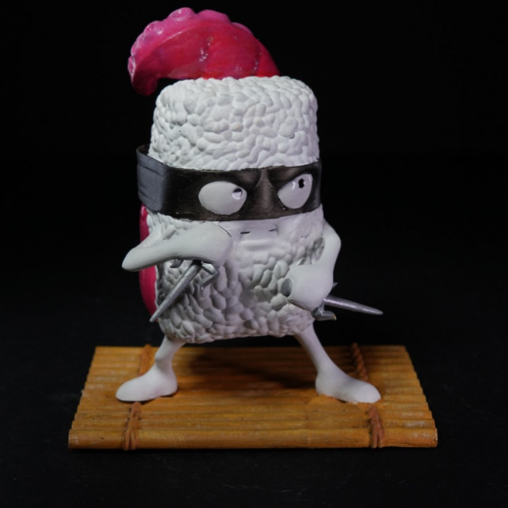 3D Printable TMNS #4 - Tako by Stlflix