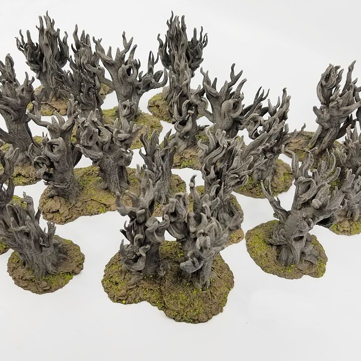3D Printable Withered Trees - Deluxe Bundle by Terrainify