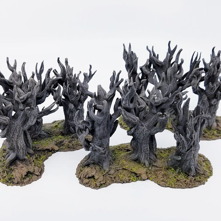 3D Printable Withered Trees - Deluxe Bundle by Terrainify