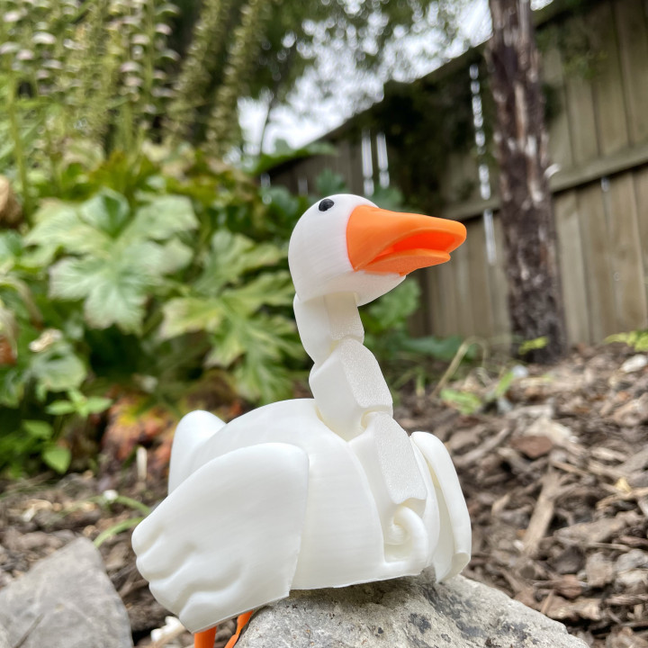 3D Printable Flexi Duck - Print in Place - Multiparts by IK3D