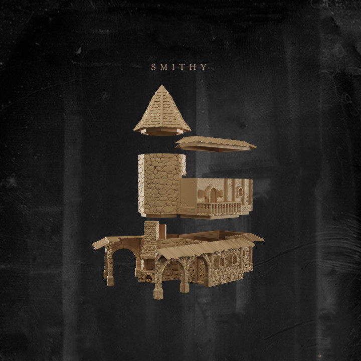 3D Printable Smithy by SKADI