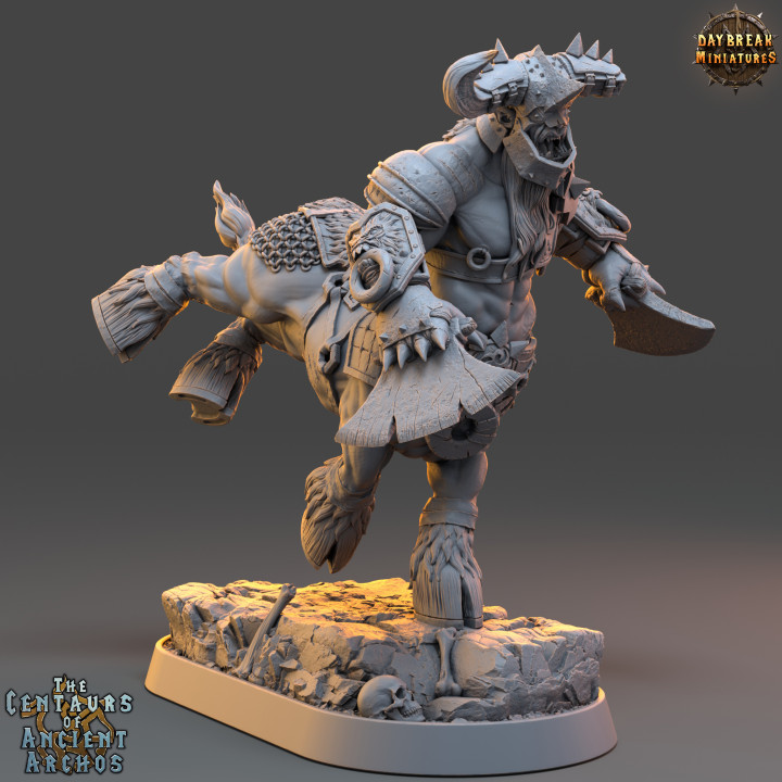 3D Printable The Centaurs of Ancient Archos - COMPLETE PACK by Daybreak Miniatures
