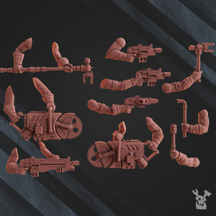 3D Printable Dead Welding Hive Gang (build-kit) by dakkadakka.store