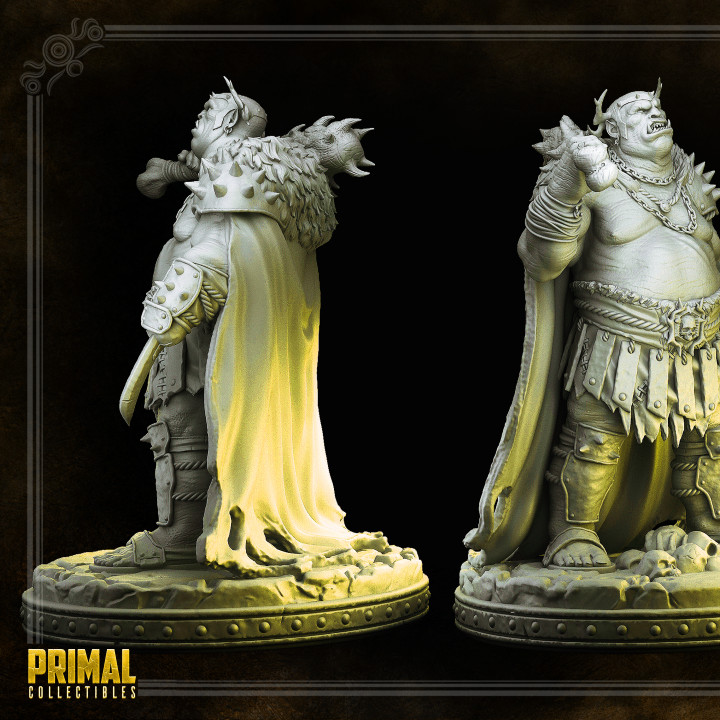 3D Printable Boss Ogre lord - Gundahar - CONTRA THE OGRES CROWD ...