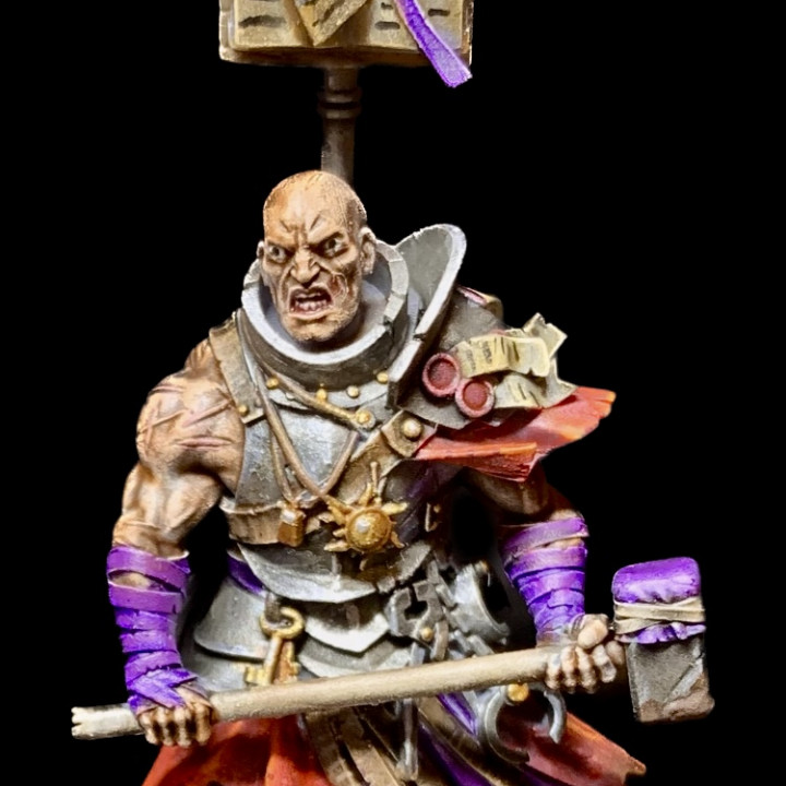 3D Print of Scarlet Crusade Inquisitor by Lanatus