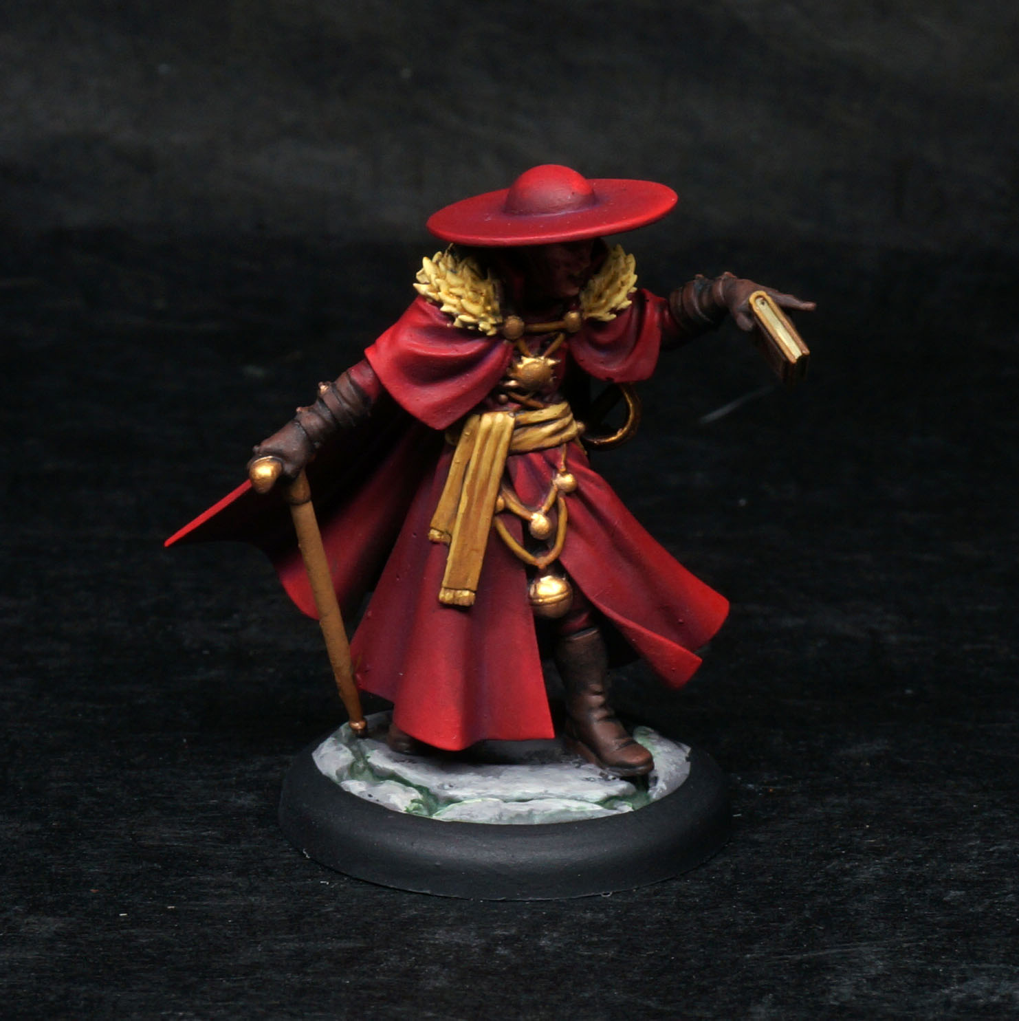 3D Printable Scarlet Crusade Preacher by Titan Forge Miniatures
